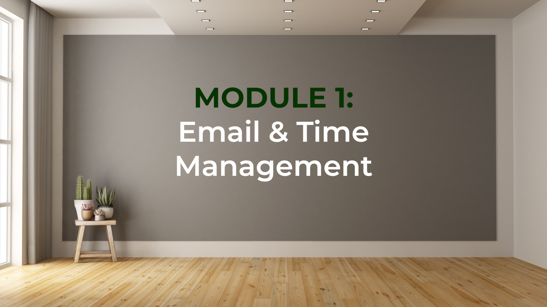 Email and Time Management - Growing Forward Services